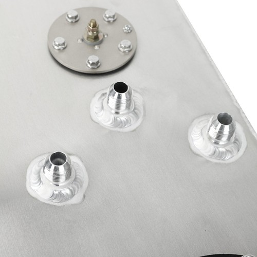 64L Street Rod Fuel Cell Gas Tank w/ Cap & Level Sender Aluminum Race ...