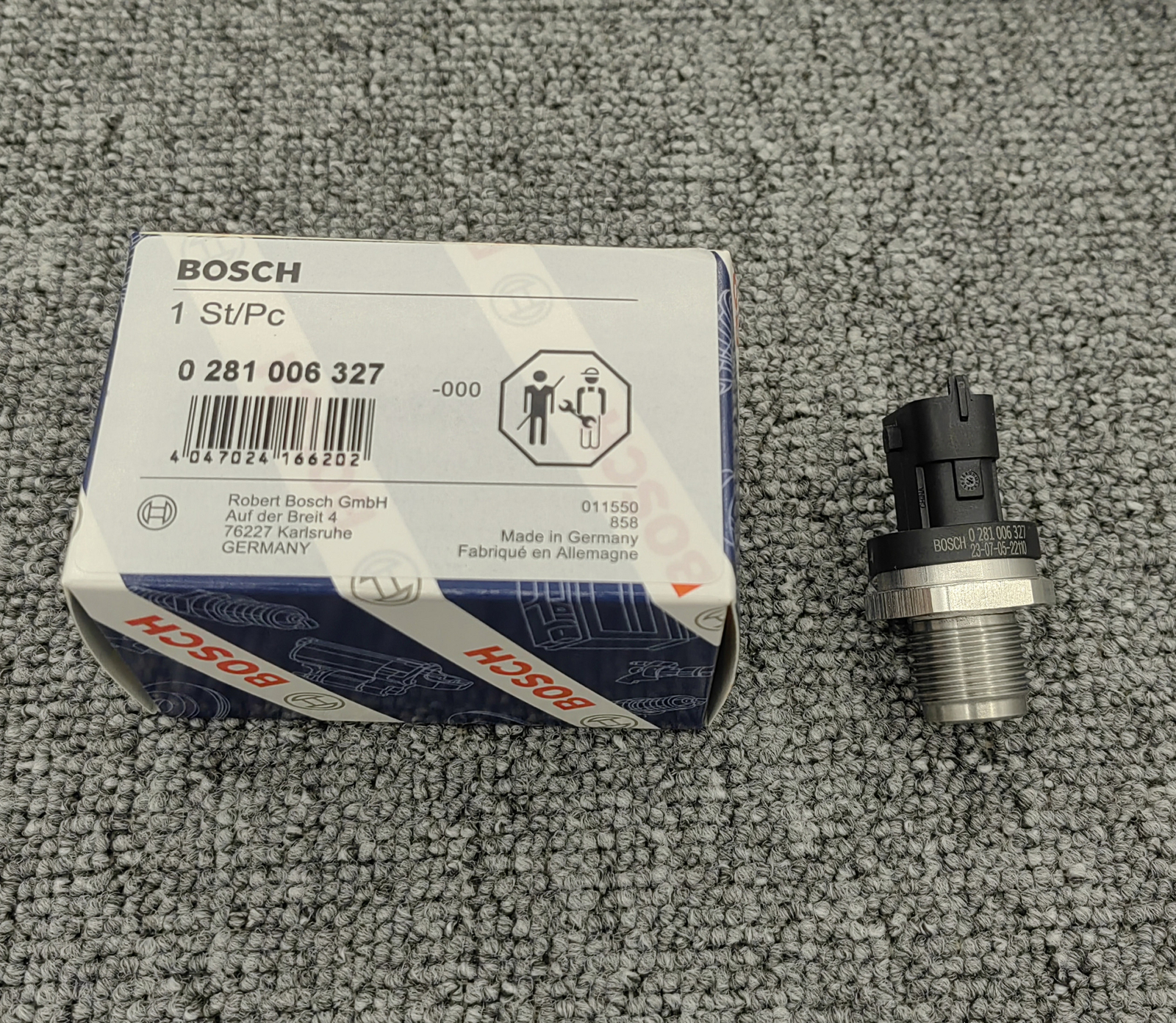 Bosch Fuel Rail Pressure Sensor Cummins 0281006327 Fit Dodge Diesel ...