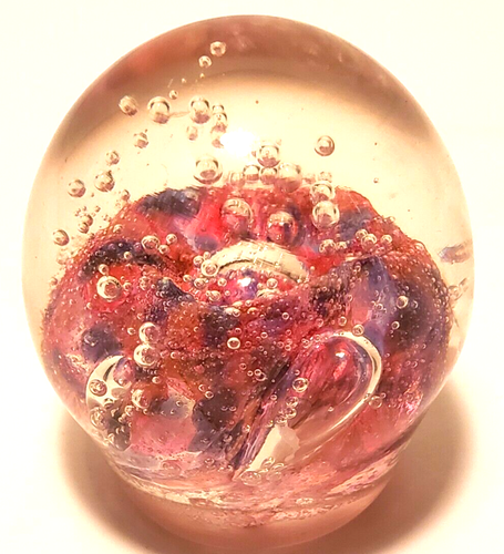 Vintage Millrace Handmade Studio Glass mini-Paperweight - Holmfirth ...