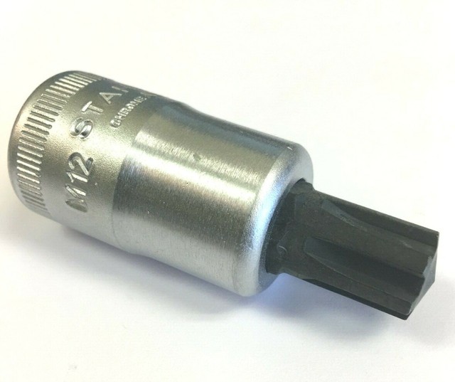 STAHLWILLE 54CV-M12 Socket RIBE-CV 1/2" drive M12 size . (3090012) for ...
