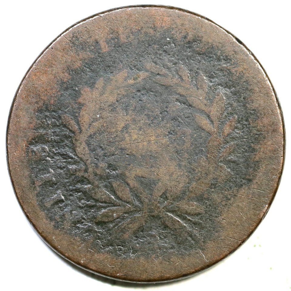 1793 S-8 R-3 Wreath Large Cent Coin 1c | eBay