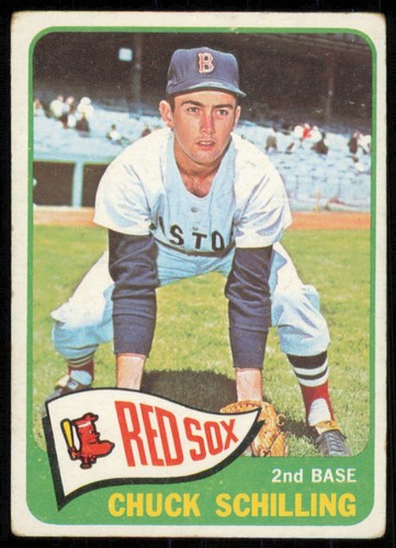 1965 TOPPS CHUCK SCHILLING BOSTON RED SOX #272 VG | eBay