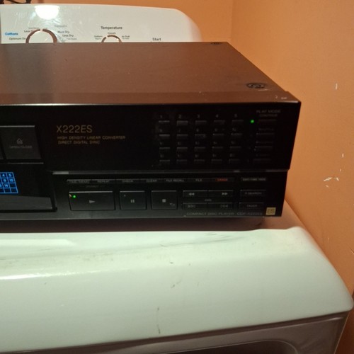 Sony CDP-X222ES Compact High Quality CD Player Black Powers On | eBay