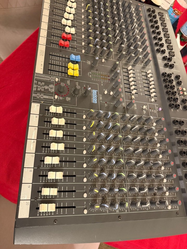 Soundcraft Spirit PowerStation 1200 Audio Mixing Desk , Lexicon FX Unit ...