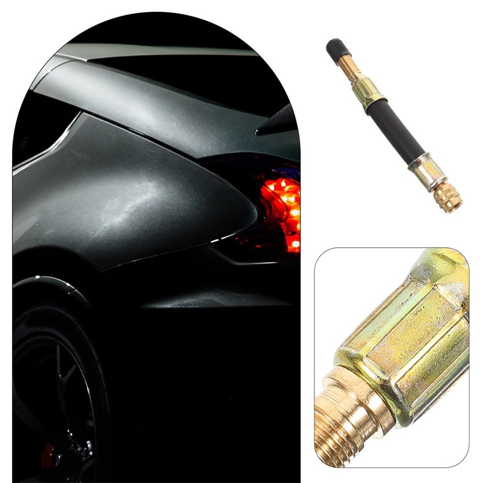 Dual Wheel Inner Tube Extension Car Audio Automatic Bike Valve Extender ...