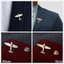14 style Men's Brooch Lapel Badge Suit Pin Chest Metal Collar Pin ...