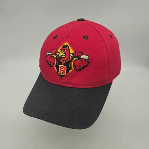 Rochester Red Wings Strapback Hat Baseball Cap Minor League MiLB Red ...
