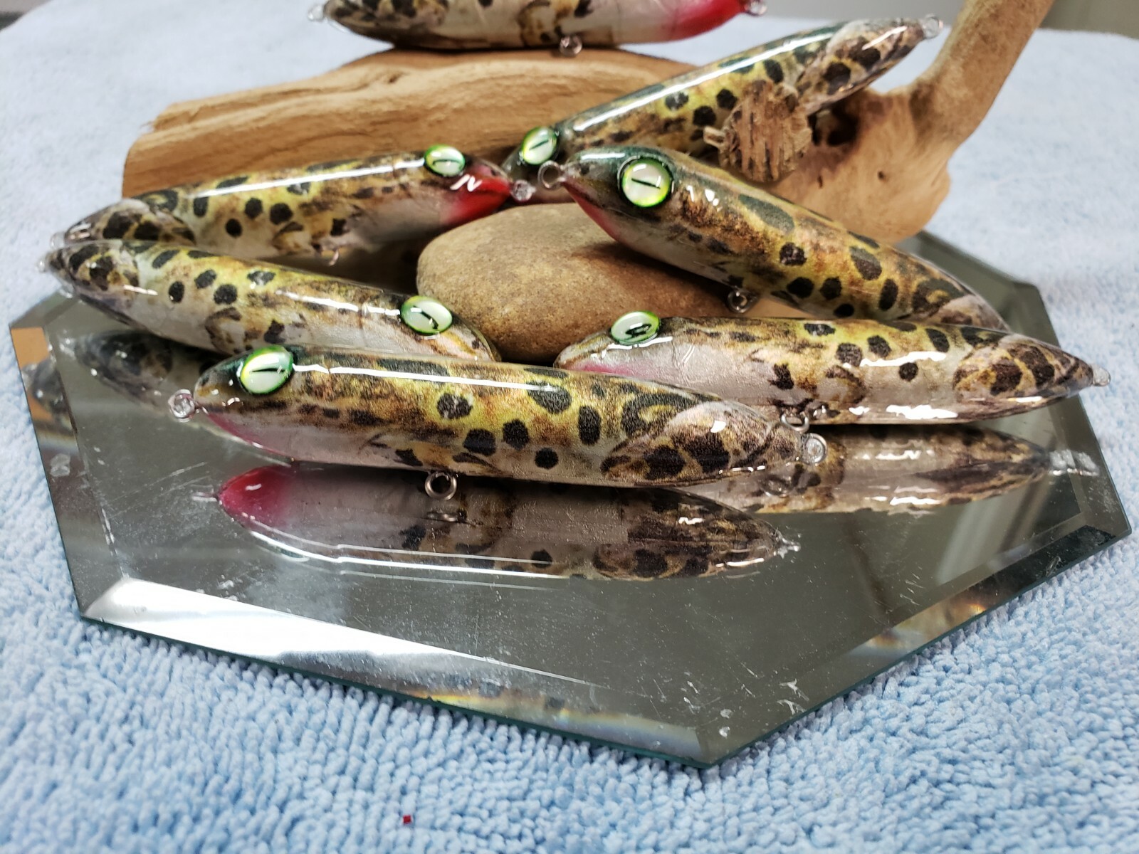 EZS CUSTOM WRAPPED SPOOK JR TOPWATER LURES | eBay