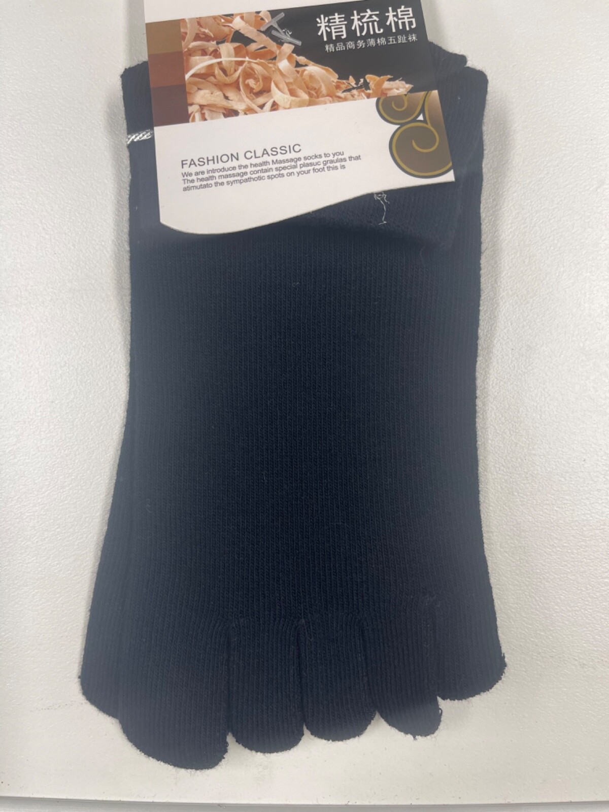 6 Pairs Women Hygienical Individual Toe Socks 100%Cotton Anti Bacterial ...