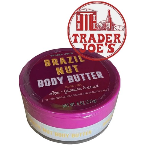 Trader Joe’s Brazil Nut Body Butter Lotion Cream 8 oz TJ Limited ...