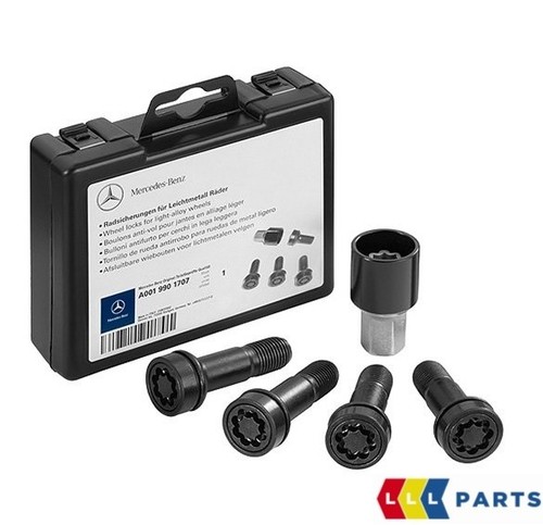 NEW GENUINE MERCEDES BENZ LOCKING WHEEL NUT SET A0019901607 | eBay UK