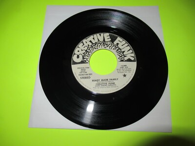 CREATIVE FUNK - FUNK POWER / READY MADE FAMILY 45 7" EX PROMO COPY ...