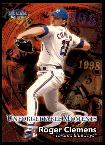 Roger Clemens 1998 Fleer Tradition Card# 579 | eBay