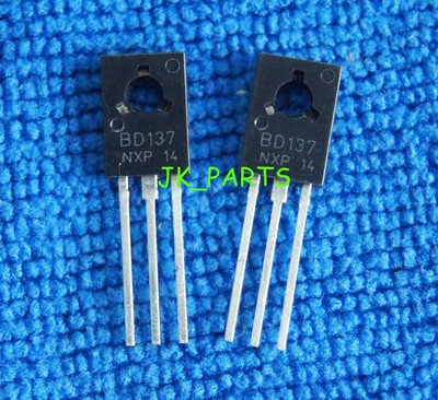 50pcs NEW BD137 NPN TRANSISTOR TO-126 | eBay