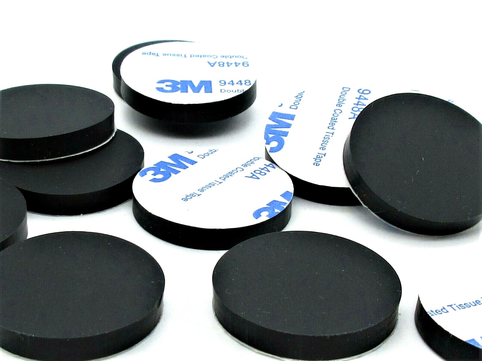 1 inch Diameter x 3/16" Silicone Rubber Feet Lab & Med Equipment 3M ...