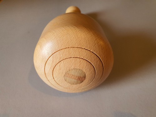 Emir solid beech wood carvers mallet, hardwood 90 mm. Made in Britain ...