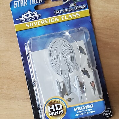 Star Trek Attack Wing (WizKids) Deep Cuts Sovereign Class Miniature | eBay