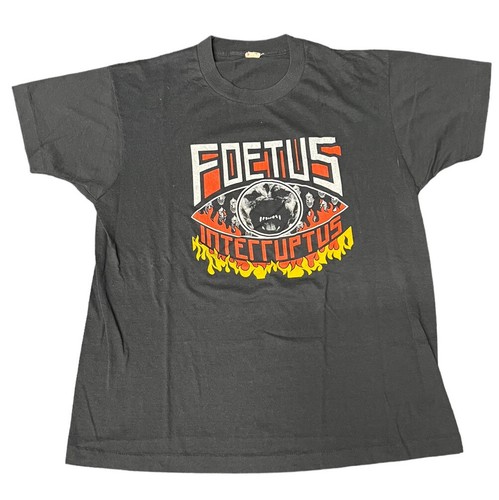 RARE Vintage 80s Foetus Interruptus Album Promo Shirt… - Gem