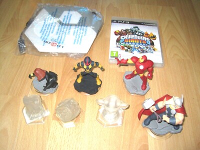 Playstation PS3 Disney Portal and 4 Characters + 3 Crystals ...