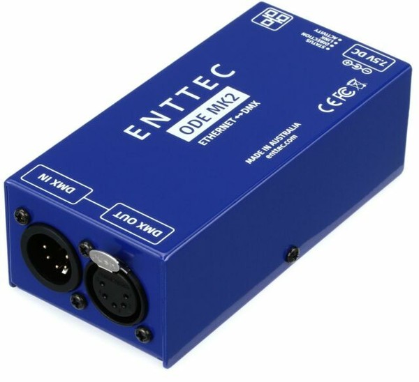 ENTTEC ODE Mk2 Ethernet to DMX Interface (70405) for sale online | eBay