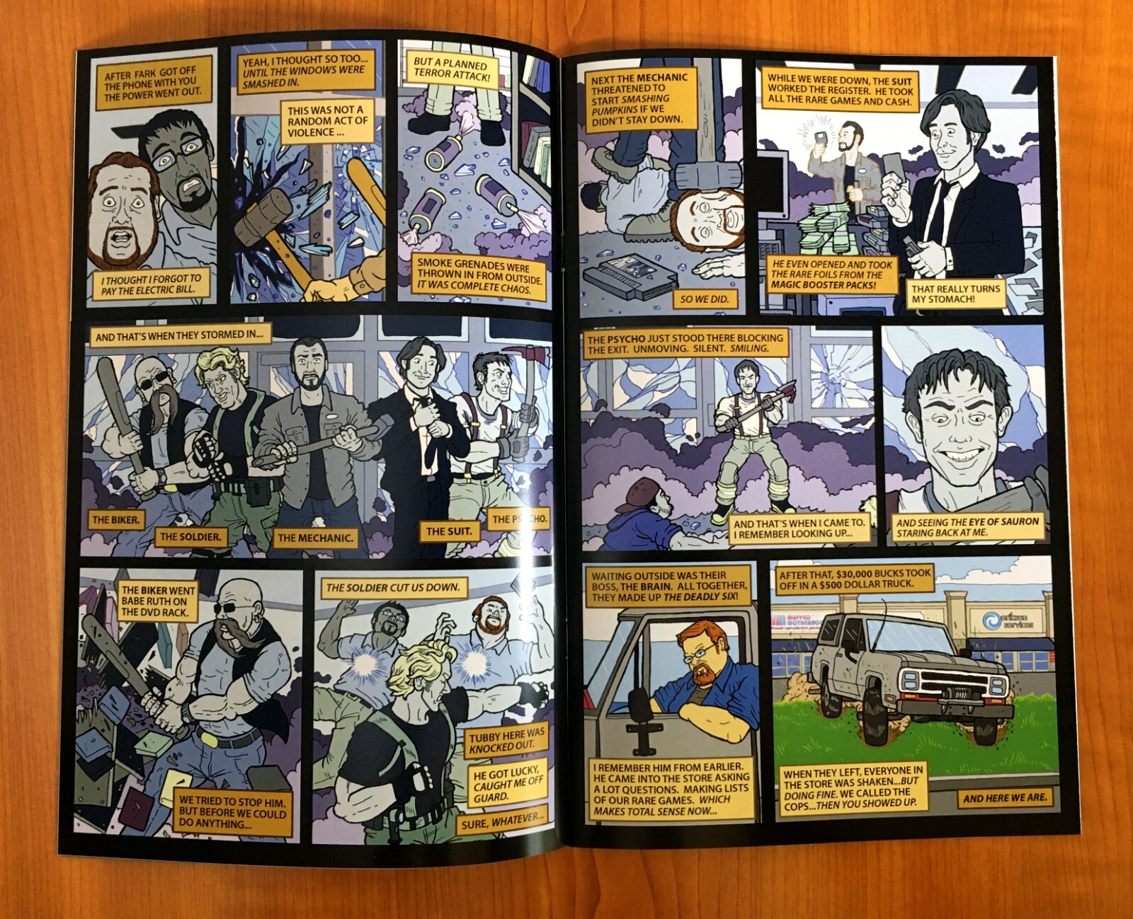 PAPERCUT 2 issue 1 comic book chuck rosie high score tec-9 pistol cash money | eBay