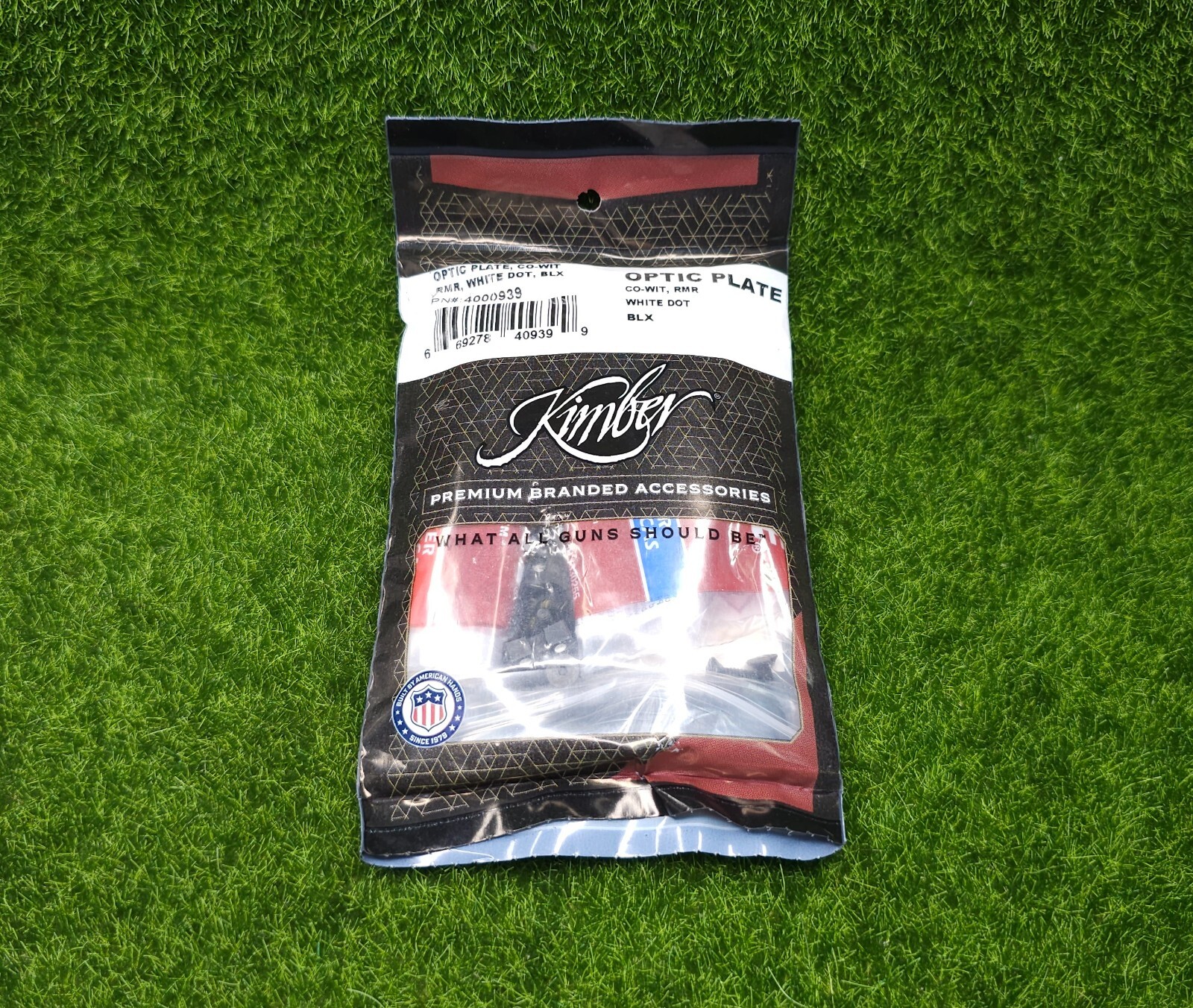 Kimber 1911 White Dot Optic Plate, Trijicon RMR Footprint, Black ...