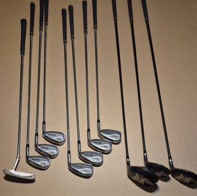 Top Flite 11 Piece Golf Club Set RH, 4-9 Irons, Putter, Wedge, & Driver ...