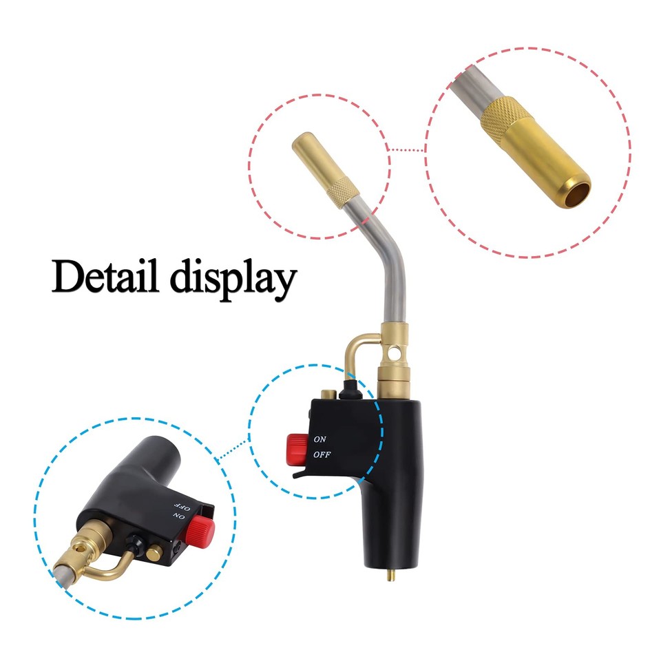 Trigger-Start Torch Head TS4000, High Intensity Flame Torch, MAPP/Propane Gas... | eBay