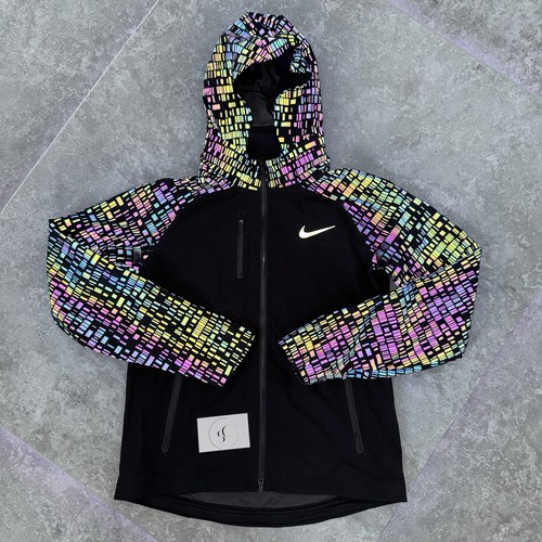 NIKE 3M FLASH RAINBOW SHIELD WINDBREAKER WOMEN’S MEDIUM RARE | eBay UK