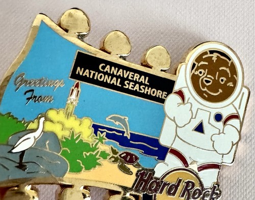 Hard Rock Cafe National Park Bear Orlando Canaveral Space Center Pin | eBay