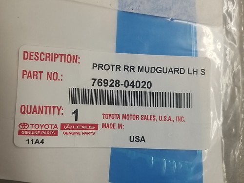 2016-2023 TOYOTA TACOMA SIDE PANEL PROTECTOR NEW OEM 76928-04020 | eBay