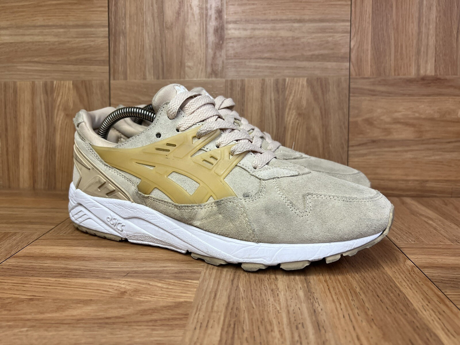 RARE🔥 Asics Gel Kayano Trainer Marzipan Suede Sz 8.5… - Gem