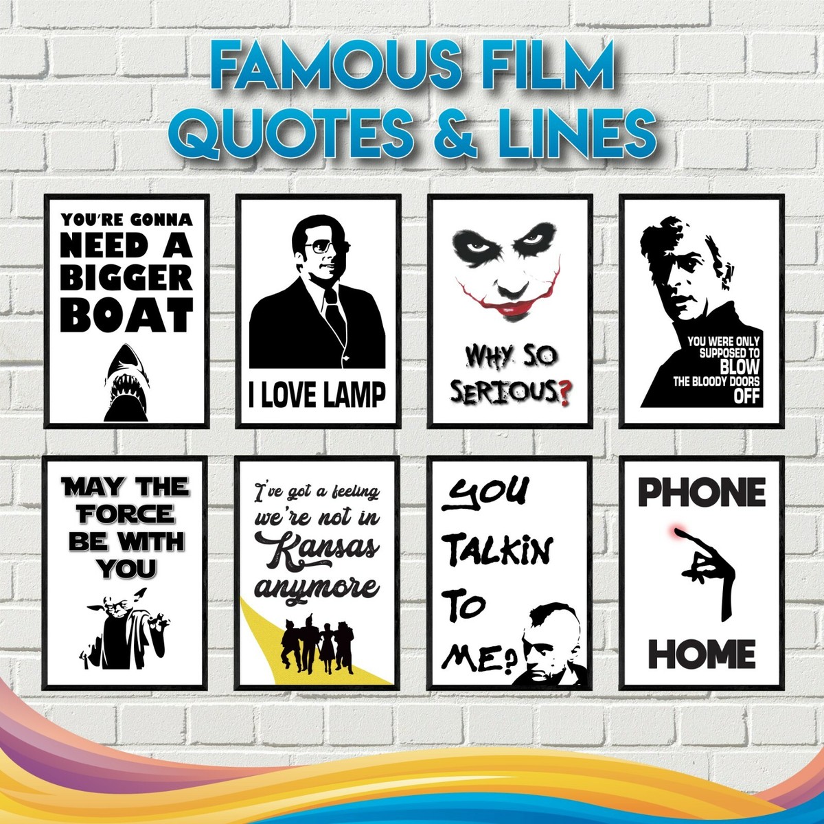 Famous Movie Poster Quotes Quotes Archives | French à La Folie
