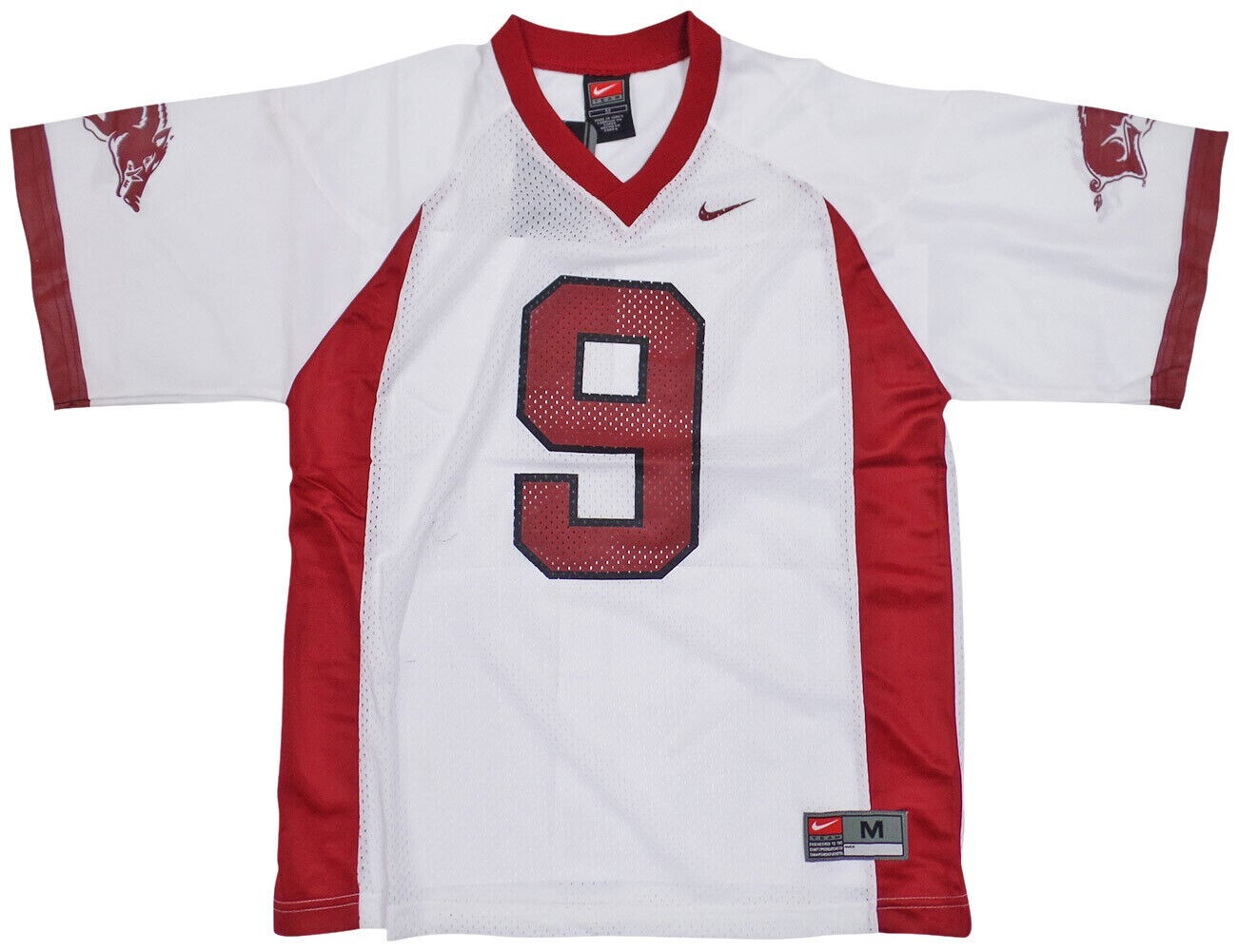 Vintage Nike Arkansas Razorbacks NCAA Youth Football Jersey - NWT ...