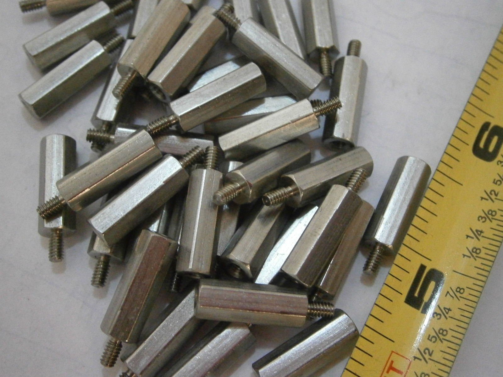 Amatom 9729-SS-0256 Male-Female Standoffs 3/16 x 9/16 Stainless Lot of ...
