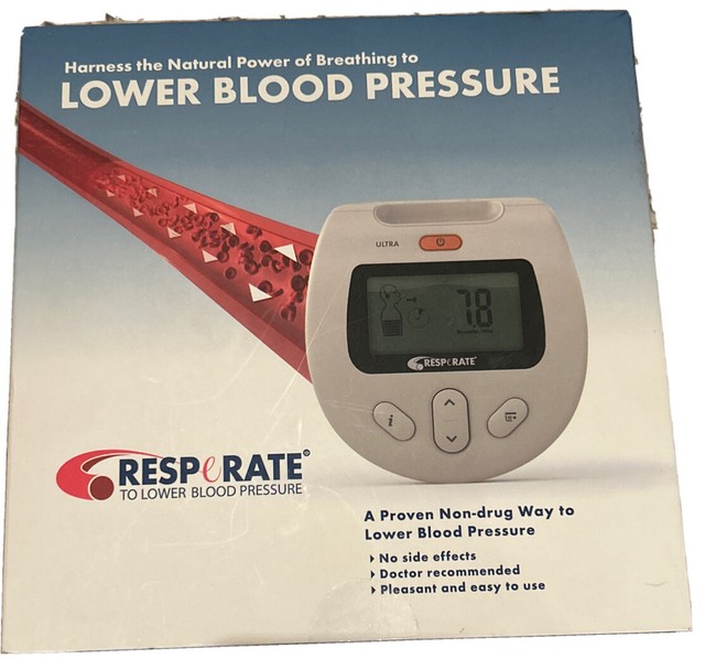 RESPeRATE Ultra Single/RR152 Blood Pressure Lowering Device for sale ...