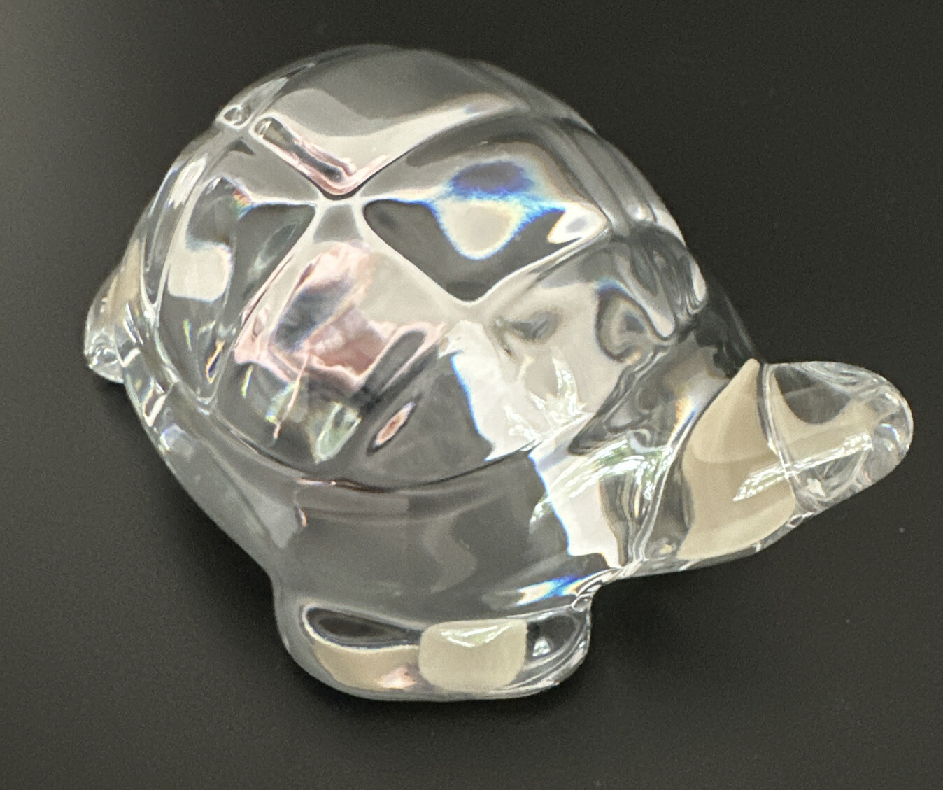 Baccarat France Crystal Turtle Tortoise Figurine Paperweight | eBay