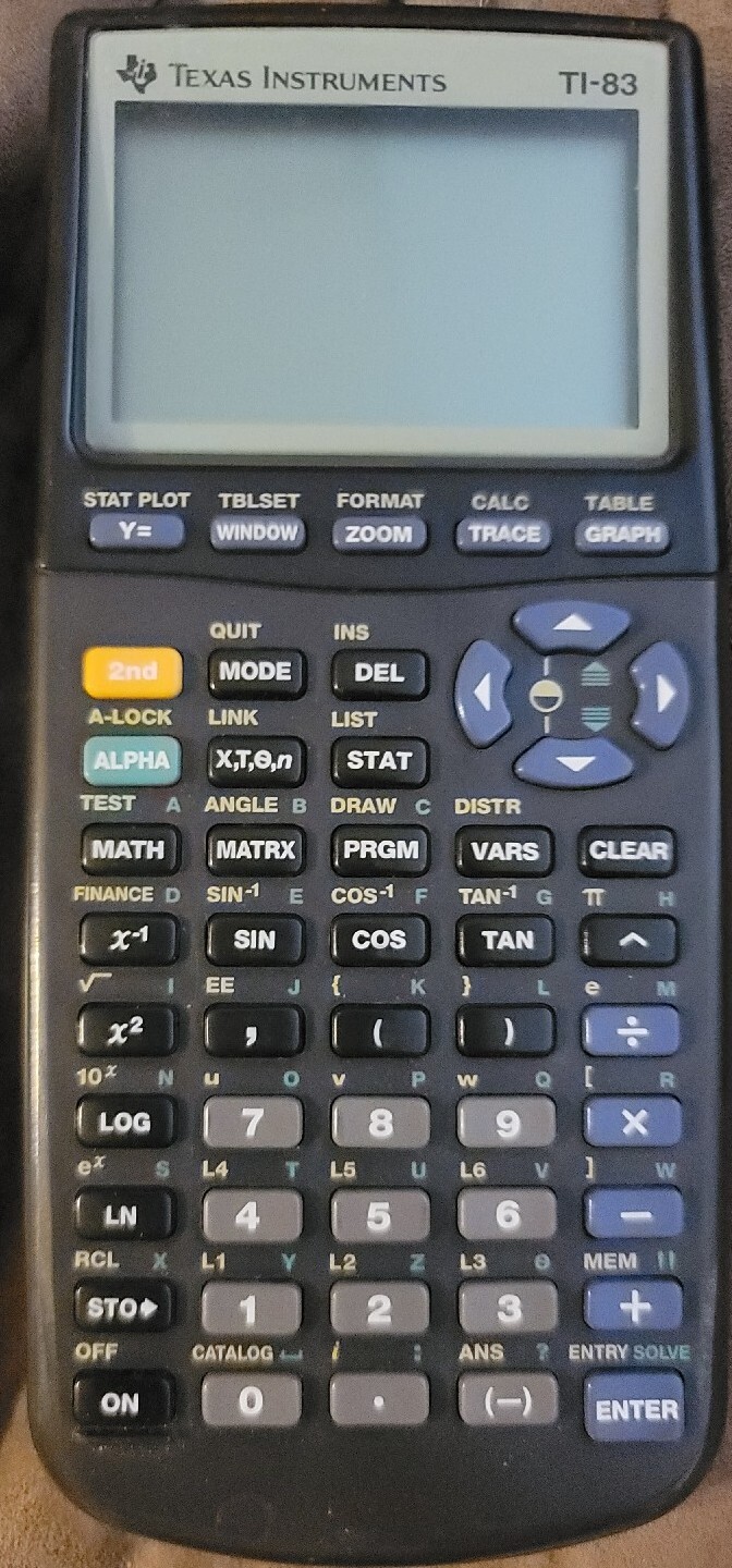 Texas Instrument TI-83, Used, In Nice Condition | eBay