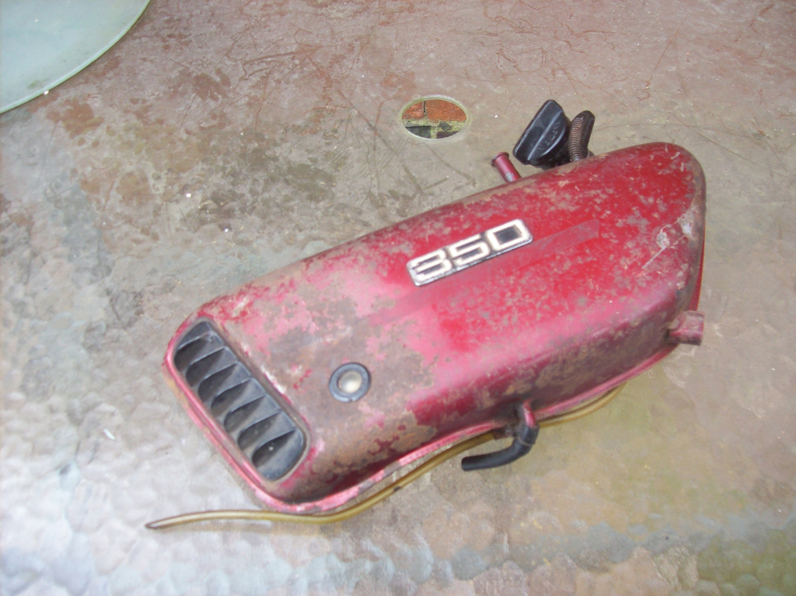 yamaha rd350 1970s torque induction side panel oil box barn find | eBay