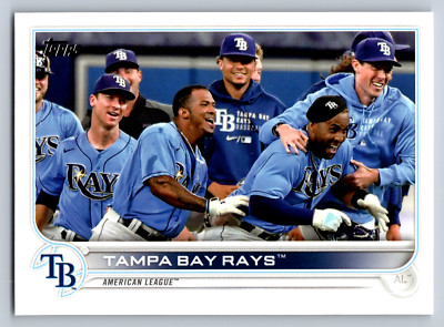 2022 Topps #274 Tampa Bay Rays Tampa Bay Rays Baseball Card | eBay