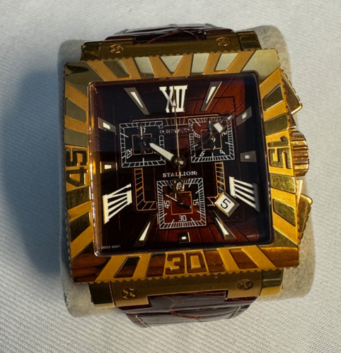 MEN'S WRIST WATCH RENATO CHRONOGRAPH STALLION ETA 251.272 "BROKEN!" | eBay