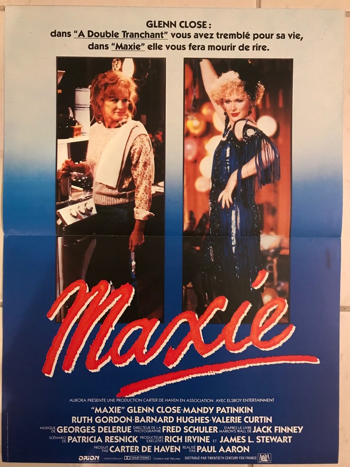 Original Movie Poster - Maxie - 1985 - Glenn Close | eBay