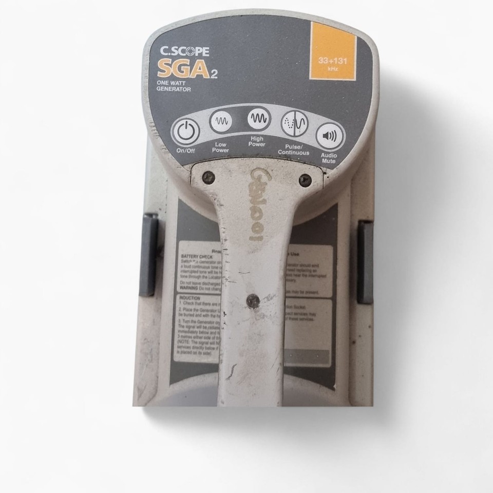 Radiodetection CAT4+ + Genny4 – Used Cable Locator & Signal Generator ...