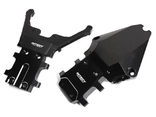 Integy Aluminum Billet Front & Rear Bulkhead for Traxxas 1/10 4x4 Slash ...