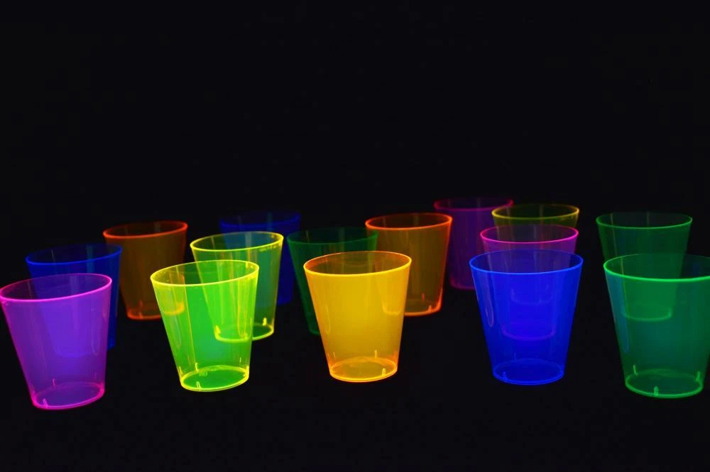 Neon Shot Glasses