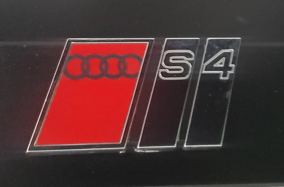 Audi S4 Badge