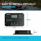 Renogy 10A Solar Battery Charge Controller PWM Wanderer Regulator LCD ...