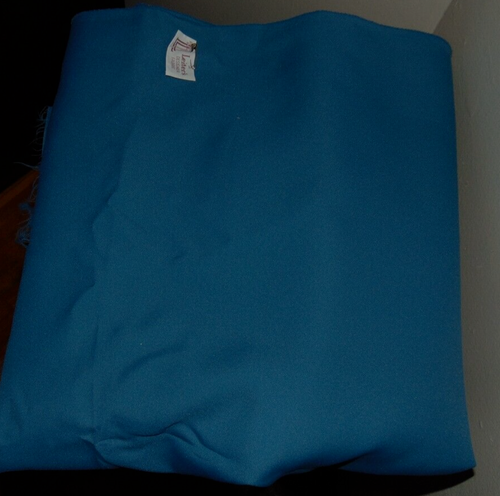 Fabric Remnant Blue Synthetic 5 Yards 58 Inches Wide Vintage | eBay