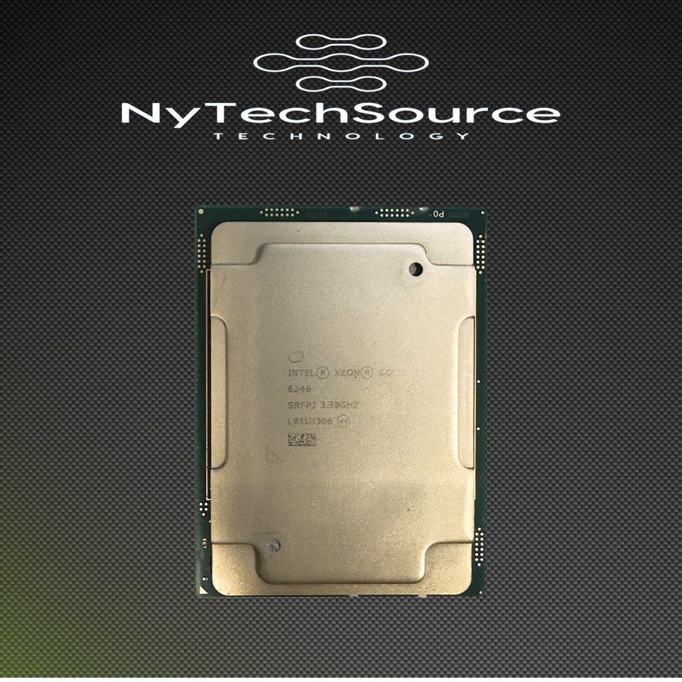 Intel Xeon Gold 6246 3.3GHz 24.75MB 12-Core LGA 3647 CPU / Processor ...