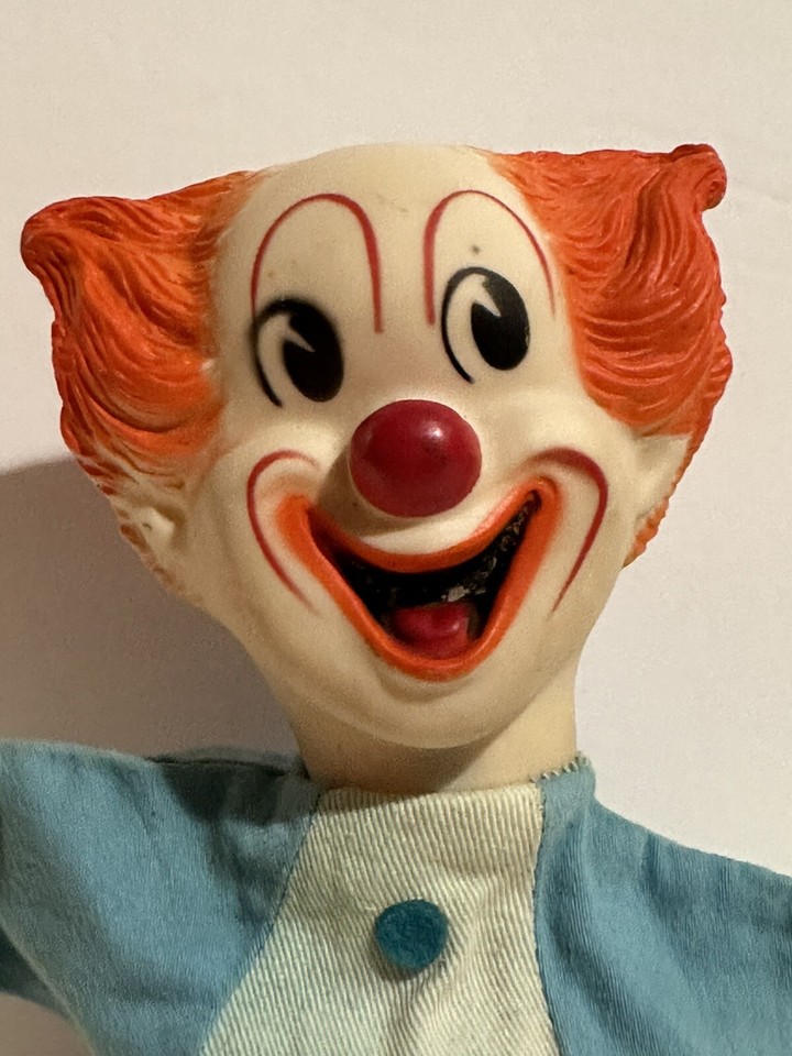 VTG BOZO THE CLOWN / KNICKERBOCKER Hand Puppet / Original Tag / Capitol ...